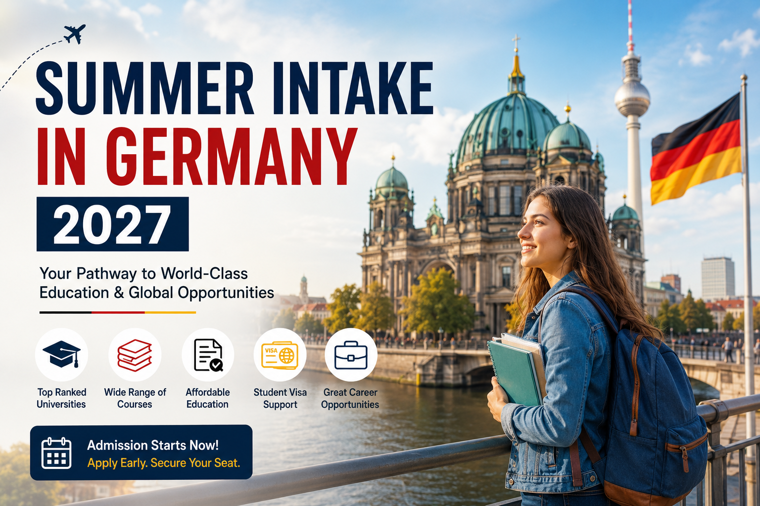 Summer Intake in Germany 2027 | Universities & Deadlines